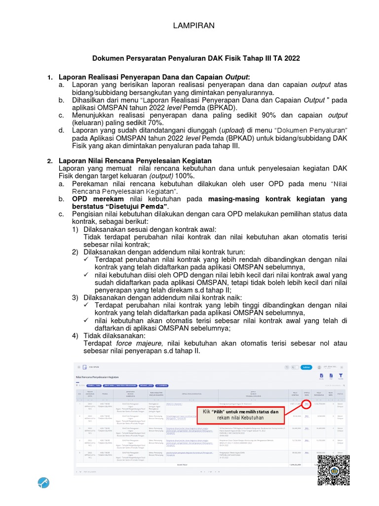 Juknis Dak Fisik Tahap 3 | PDF | Pengelolaan Keuangan & Uang