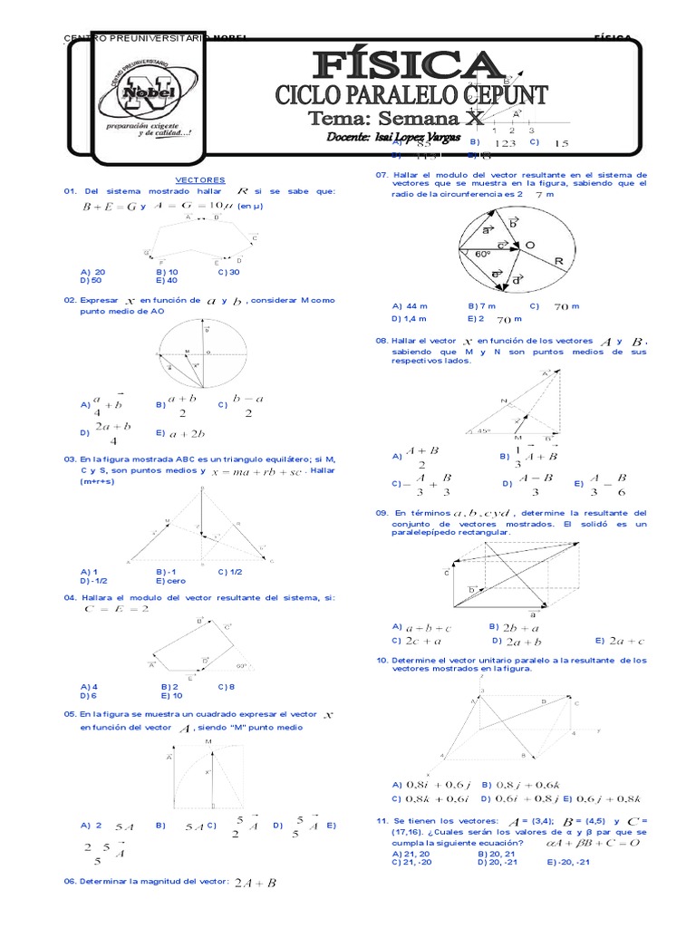 Fisica 1 | PDF | Vector Euclidiano | Física