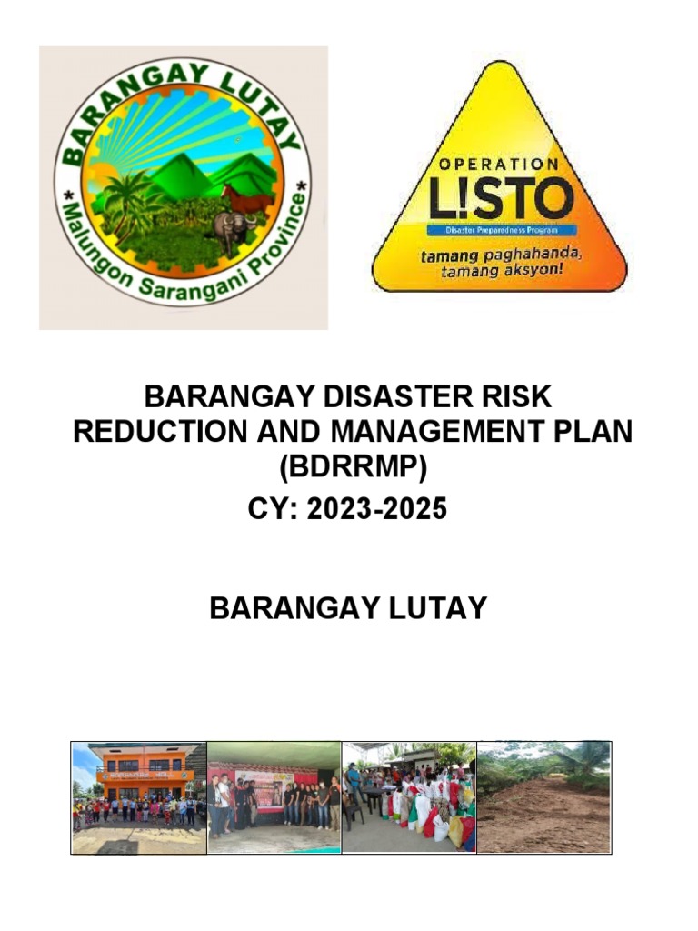Reviewed BDRRMP of Brgy. Lutay | PDF | Emergency Management | Hazards