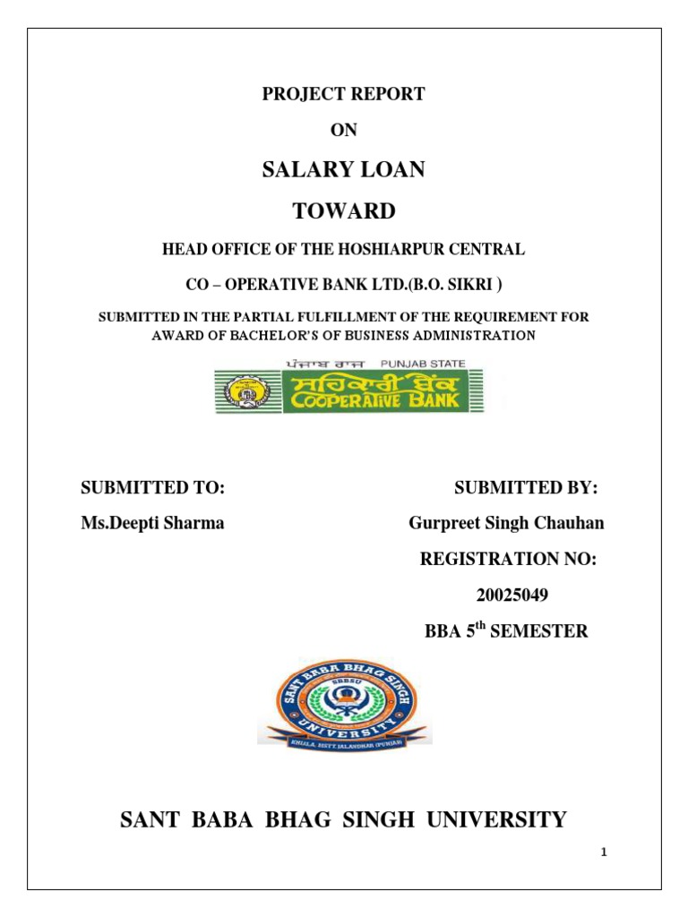 Co Operative Bank | PDF | Banks | Loans