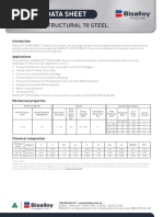 Aps Bisalloy 80 Datasheet | PDF | Steel | Structural Steel