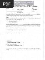 Bank Certificate Format | PDF | Banks | Financial Services