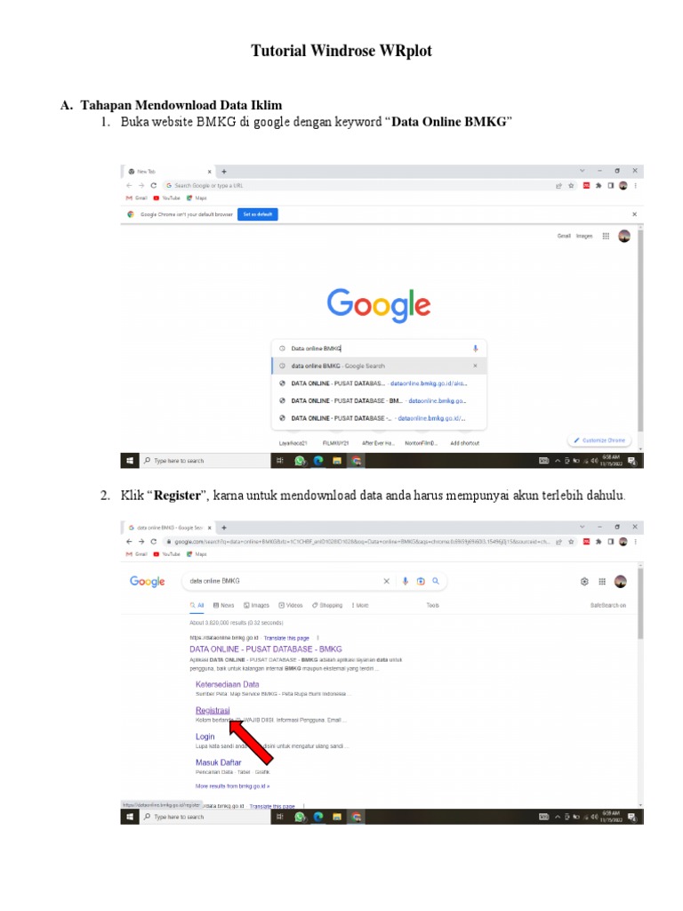 Tutorial Windrose WRplot - Revisi2 | PDF | Bisnis | Komputer