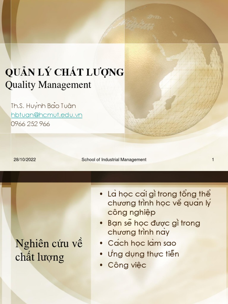 Bai 1 - 2017 Quality Concept | PDF