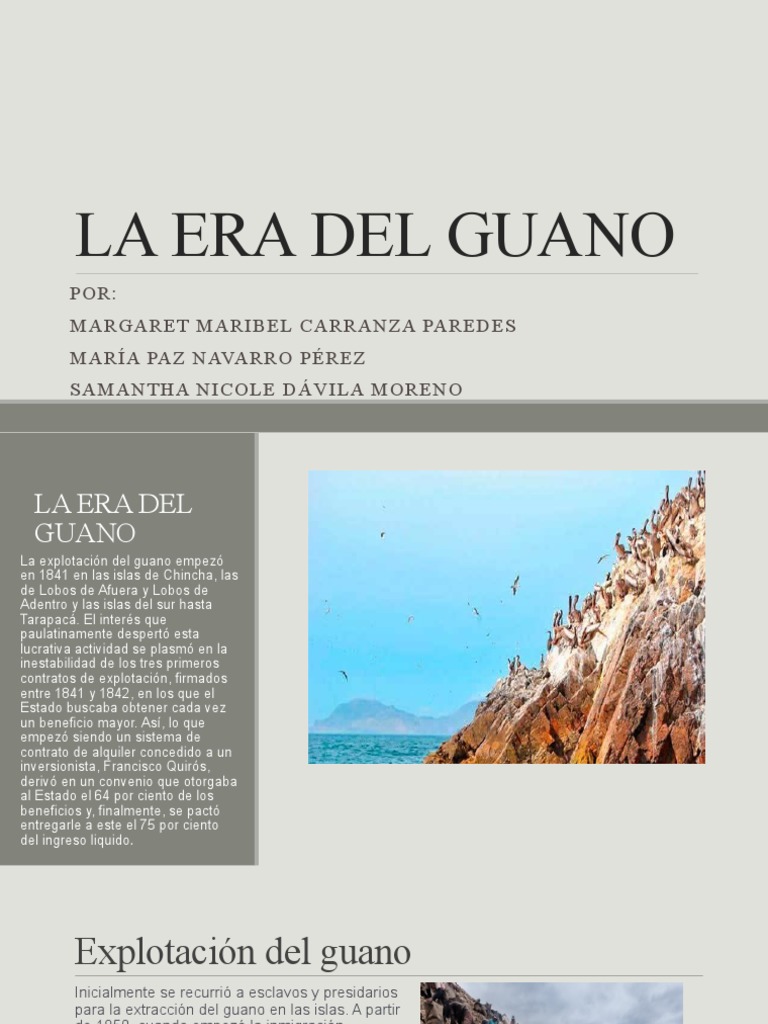 La Era Del Guano | PDF | Política | Viajes y turismo