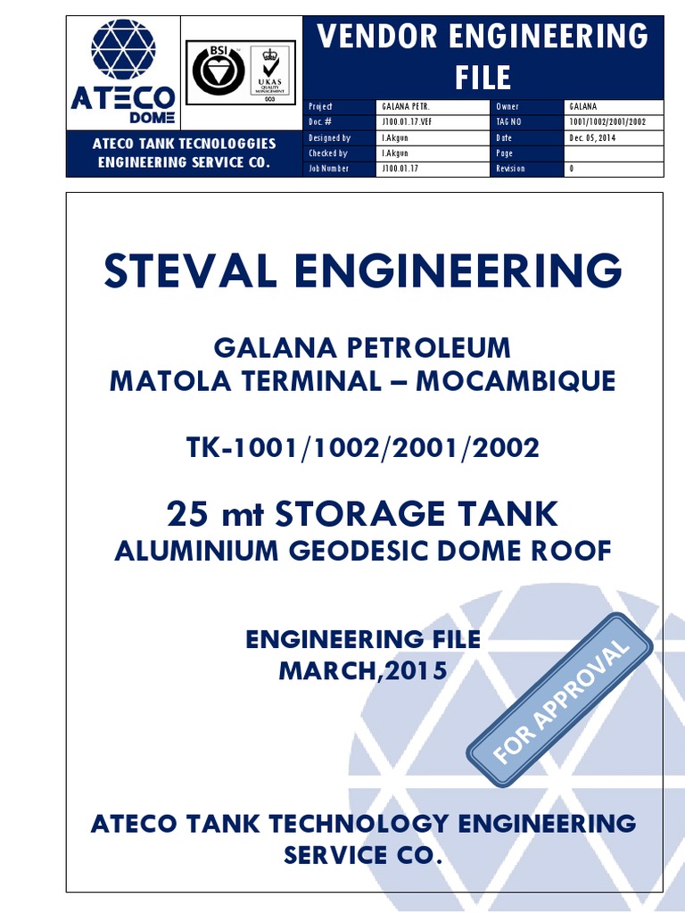 J100.01.17.VEF REV 0 Geodesic Dome Calculations | PDF | Beam (Structure ...