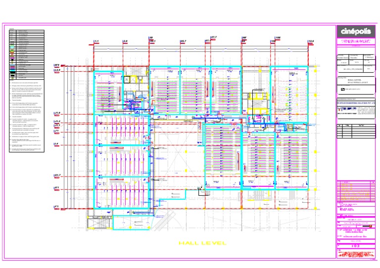 Hall Level-Piping | PDF | Duct (Flow) | Architecture