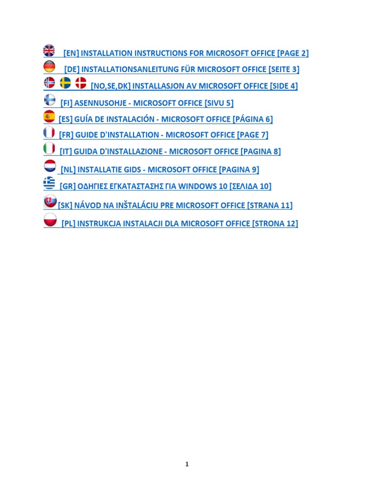 Installation Office | PDF | Microsoft | System Software