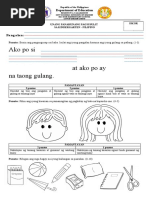 Kindergarten-DLL-Matatag-Q2 Week 8 | PDF