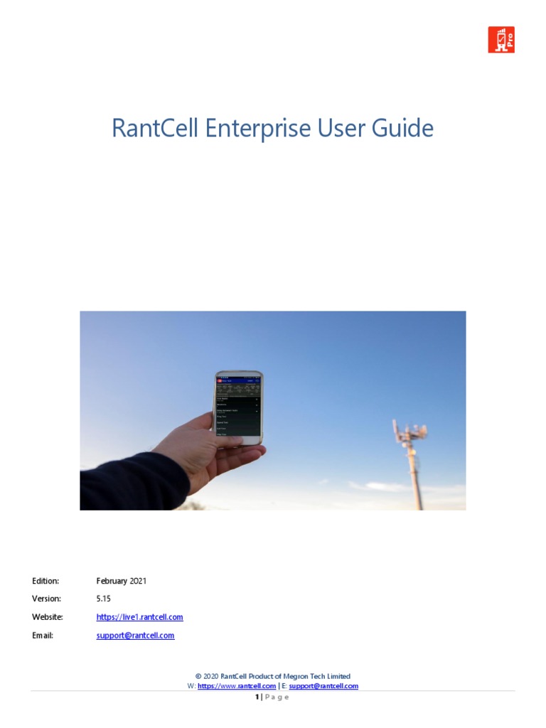 RantCell Enterprise User Guide V5.15 FEB21 | PDF | Mobile App | Android ...