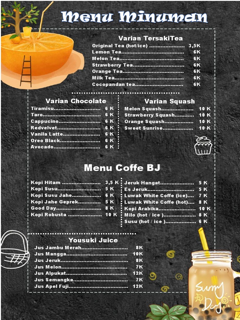 Menu Minuman | PDF