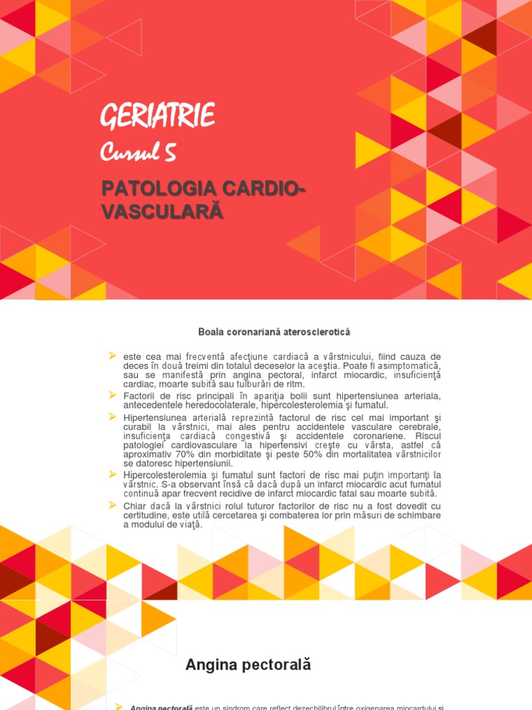 Geriatrie Curs 5 | PDF