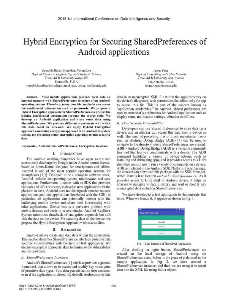 Ieeereserch | PDF | Encryption | Key (Cryptography)
