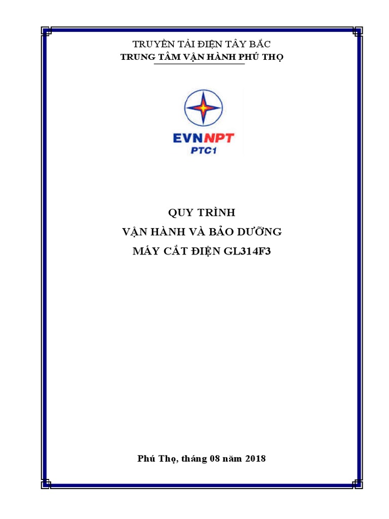 QT MC Gl314f3 220kv - Alstom - Tba KNT | PDF