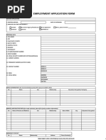 Form 002 HRD Application Form | PDF