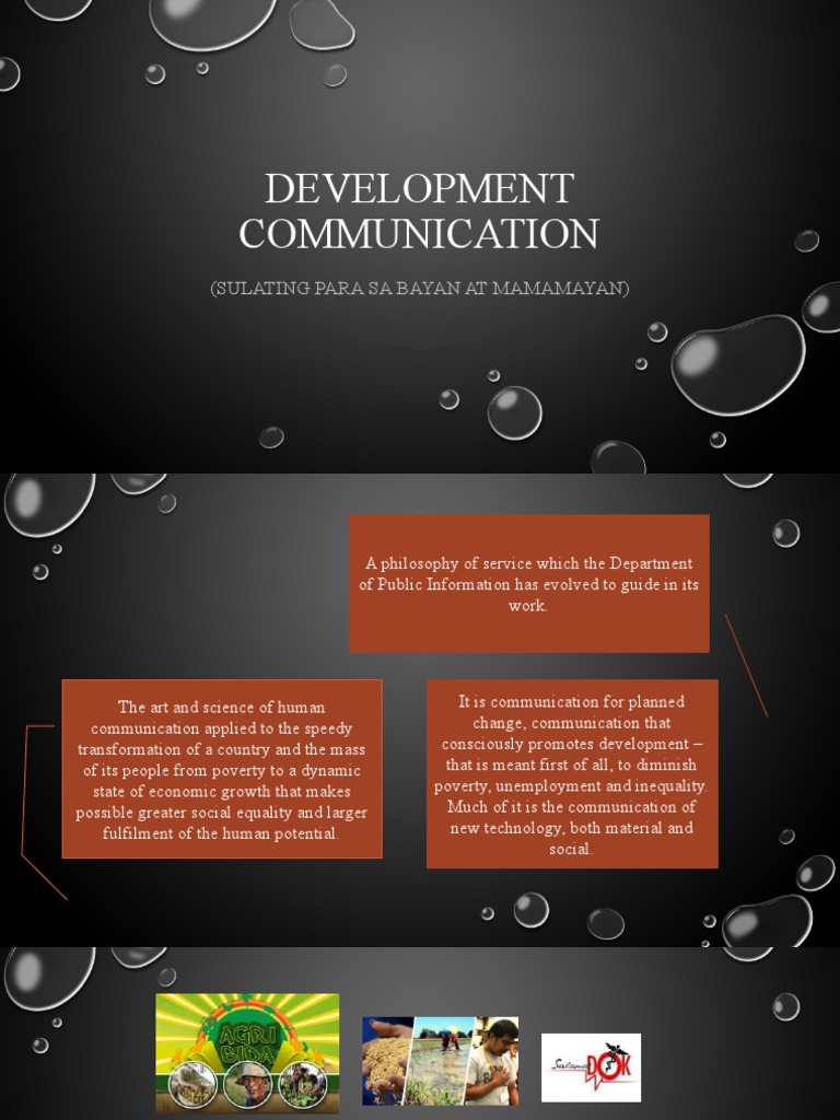 Development Communication Pdf Communication Science