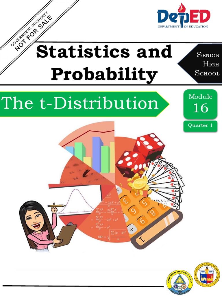 Stat-and-Prob-Q1 - M16 | PDF | Confidence Interval | Normal Distribution