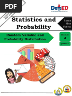 StatProb Q3 Module 1 | PDF | Probability Distribution | Random Variable