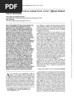 Determination of Fat in Milk by Gerber Method | PDF | Milk | Water