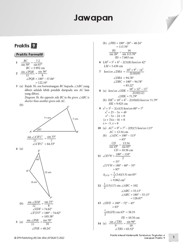 T4 P9 Penyelesaian Lengkap | PDF