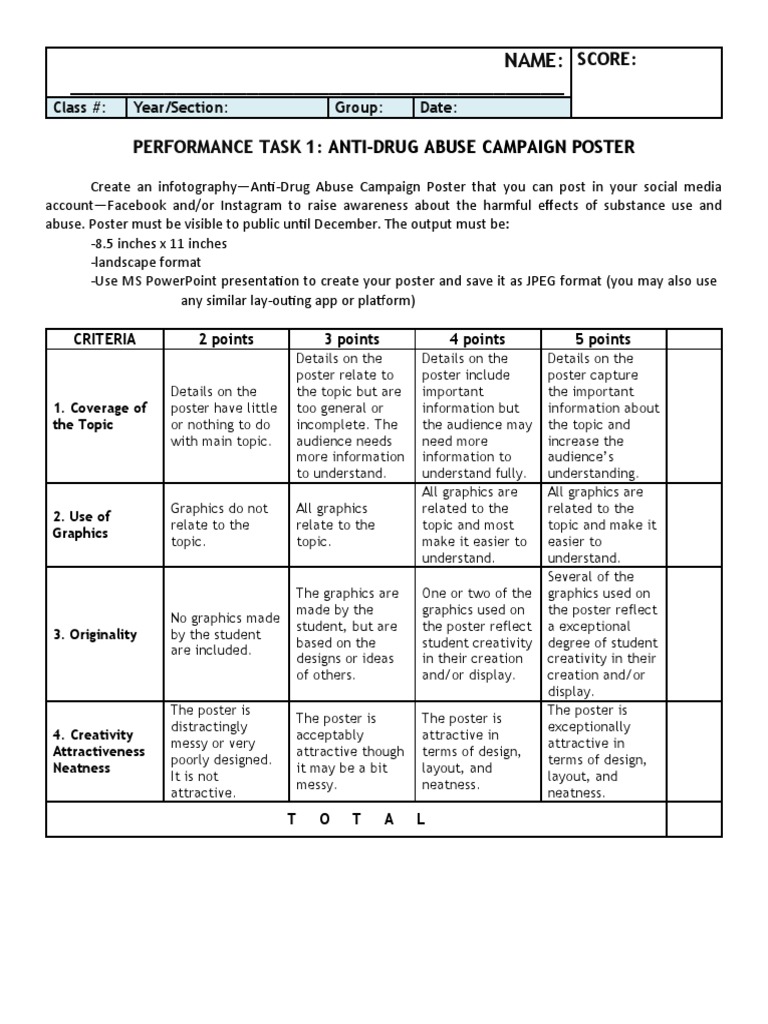 Anti-Drug Abuse Campaign Poster Guide | PDF | Graphics | Substance Abuse