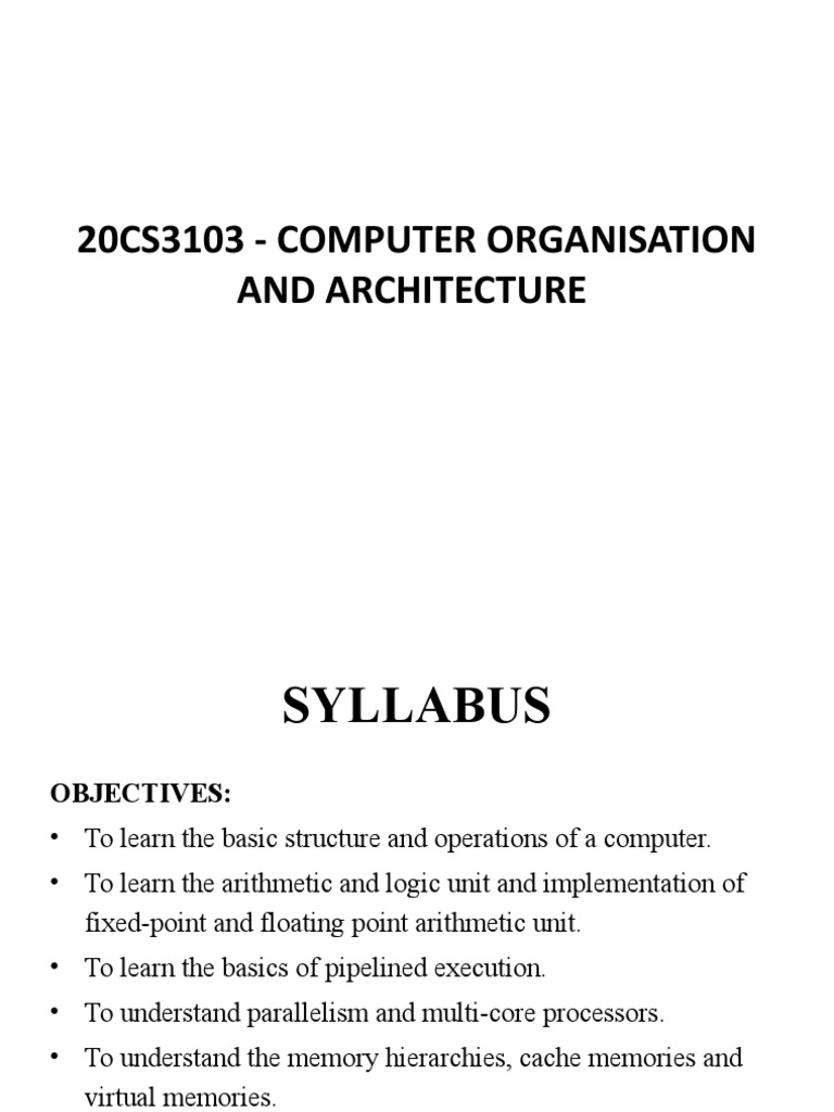 Unit 1 Pdf Computer Data Storage Central Processing Unit