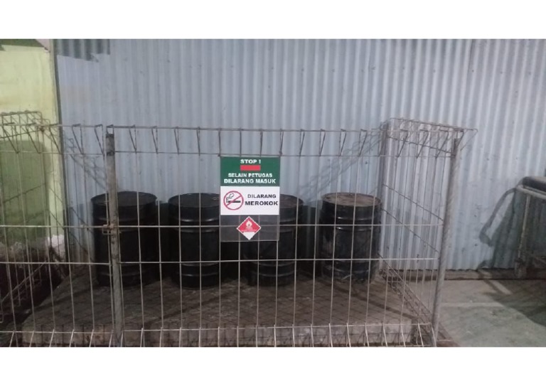 Tempat Penyimpanan BBM (Solar) | PDF