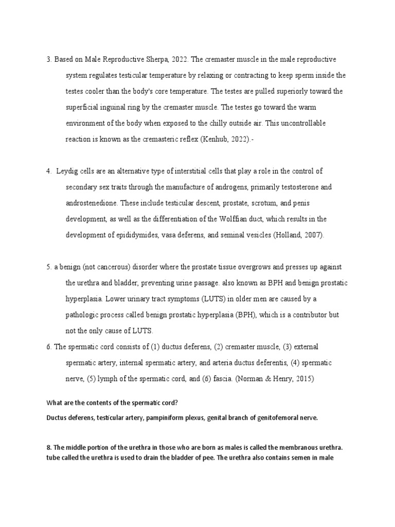 Male Reproductive System E-Manual | PDF | Testicle | Prostate