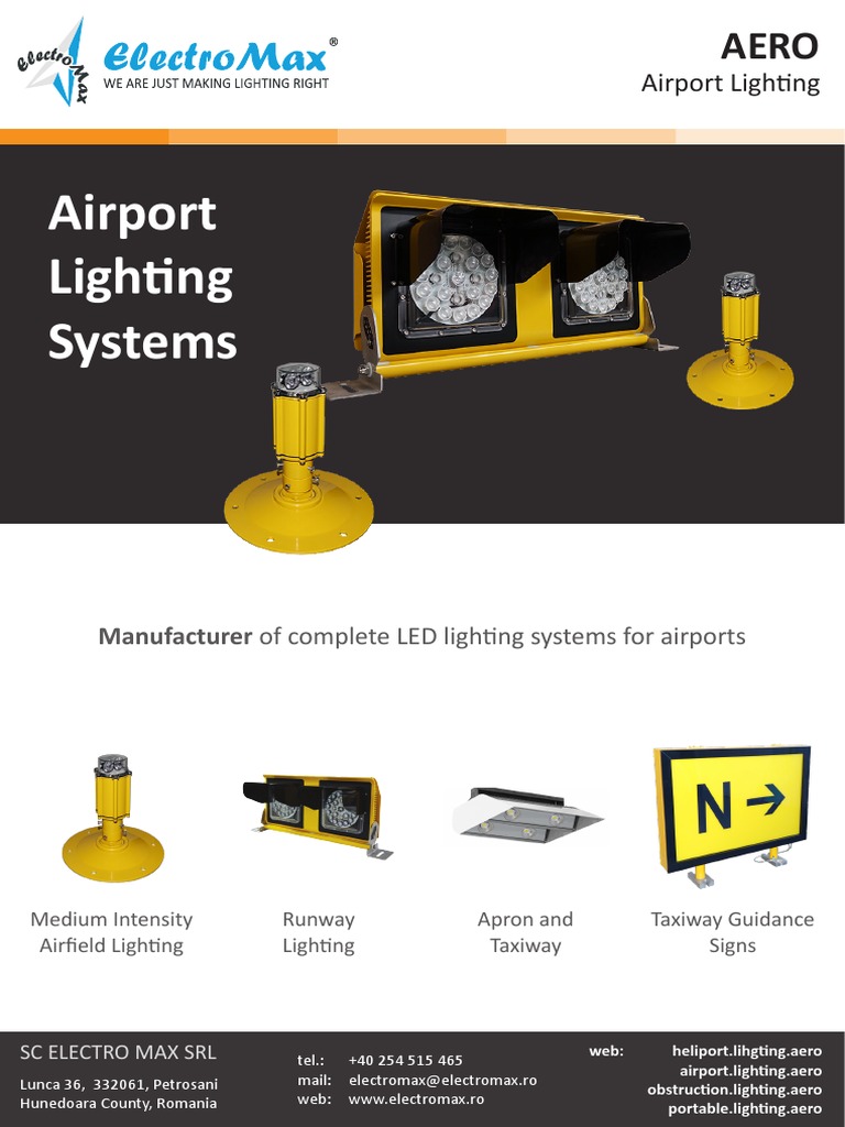 Approach Aeroport Lighting | PDF | Runway | Aviation