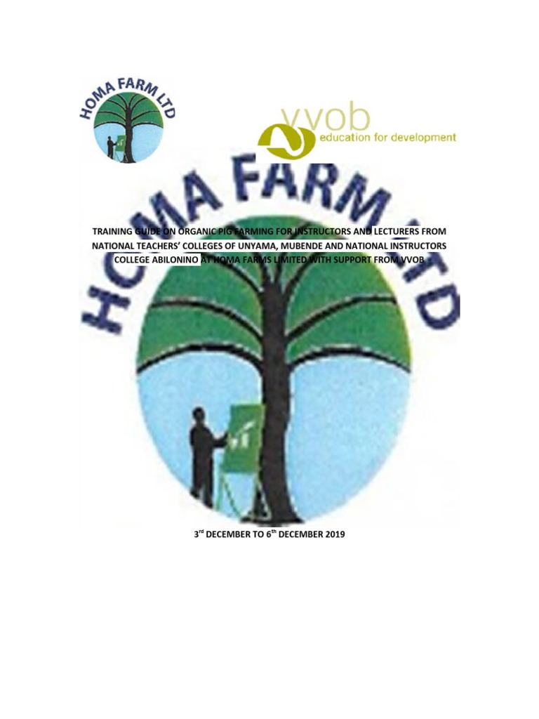 Piggery Training Guide | PDF | Fodder | Pig