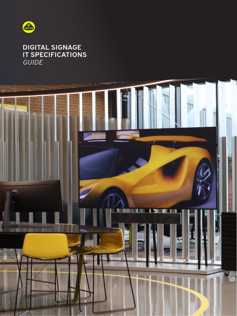 Digital Signage | PDF | Computer Network | Wi Fi