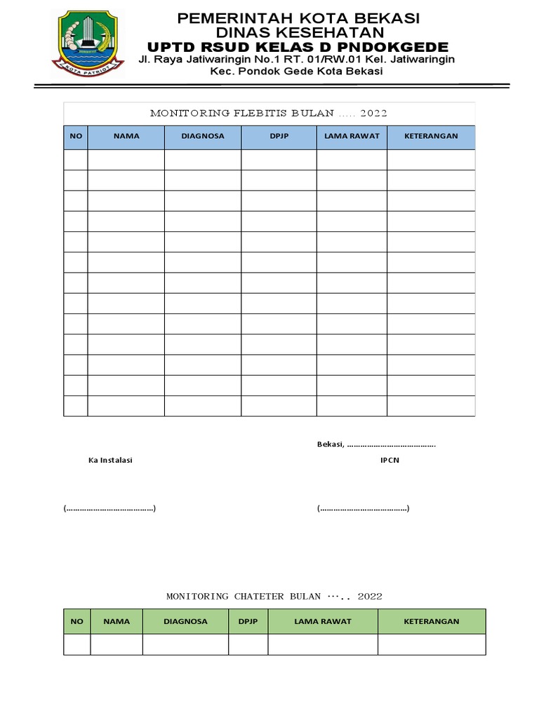 Form Monitoring PPI | PDF