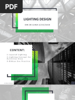شدة الاضاءة Saudi Standard Code for Lighting | PDF | Lighting | Electromagnetic Radiation