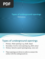 Sublevel Open Stoping Method | PDF | Mining