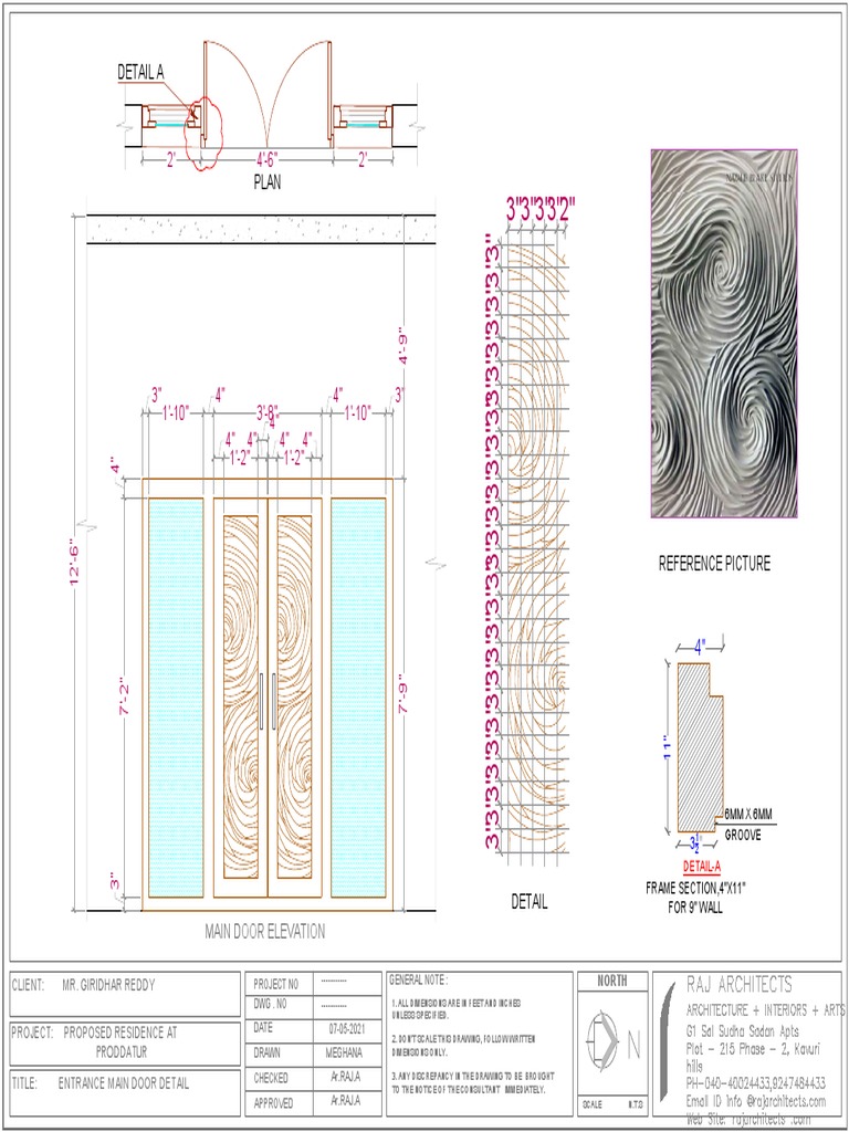 Main Door Details | PDF
