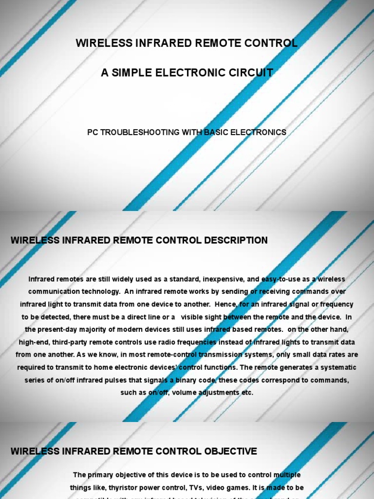 Meme Team - Wireless Infrared Remote Control | PDF | Remote Control | Radio