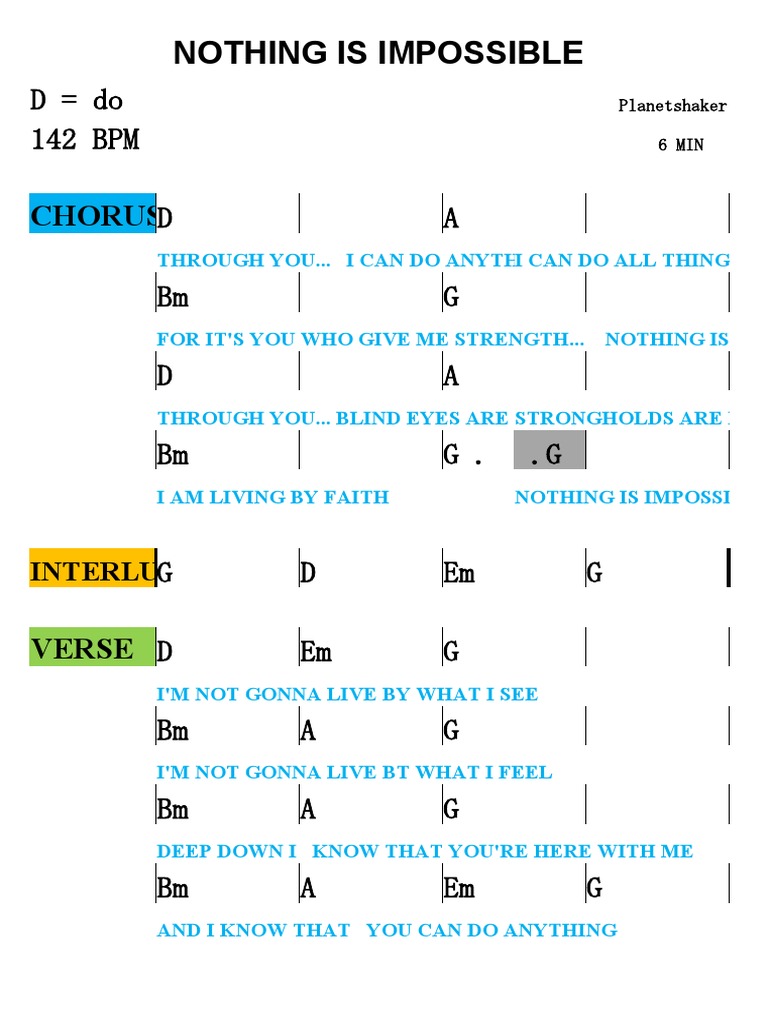 Nothing Is Impossible | PDF