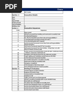 Fire Fighting Equipment Inspection Checklist | PDF | Valve ...