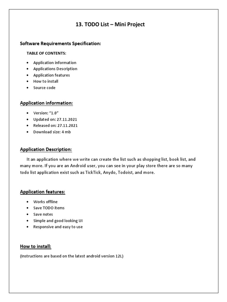 Project Record | PDF | Android (Operating System) | Mobile App