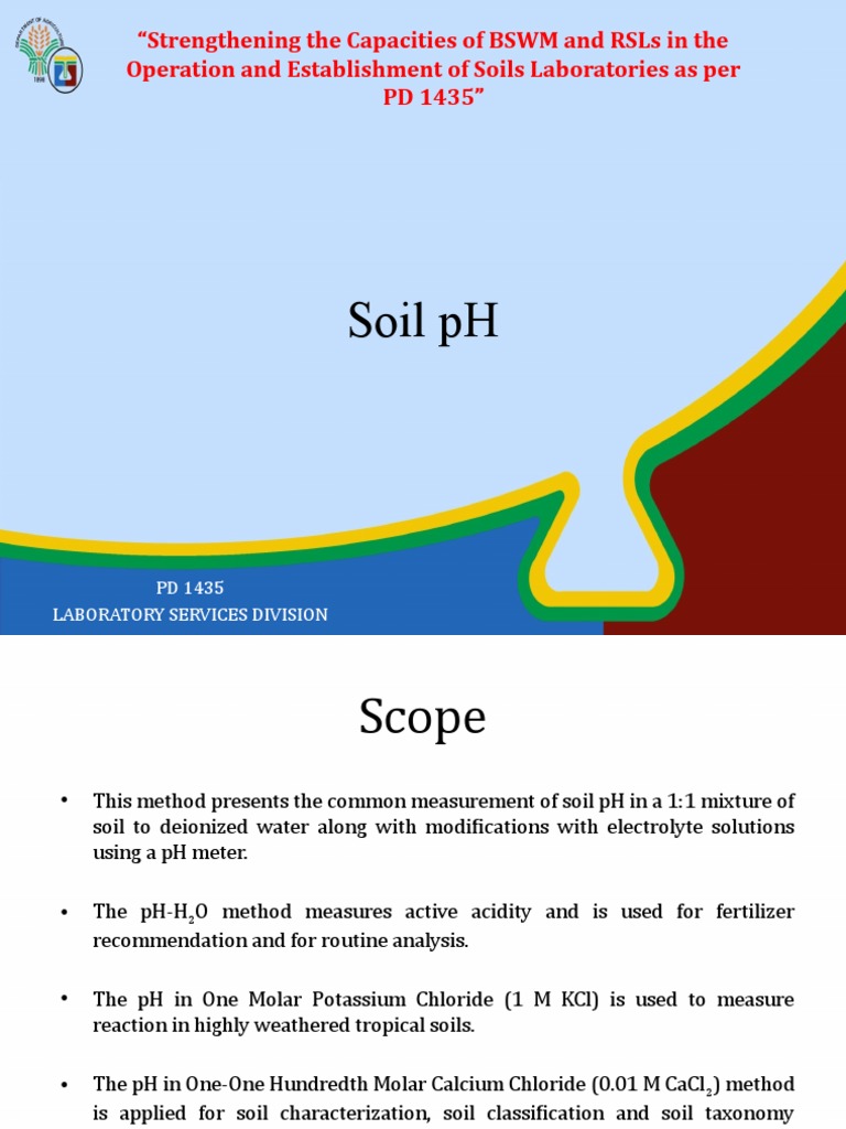 Soil PH | PDF | Ph | Soil