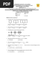 Pts Matematika SMP Kelas 8 Semester 1 | PDF