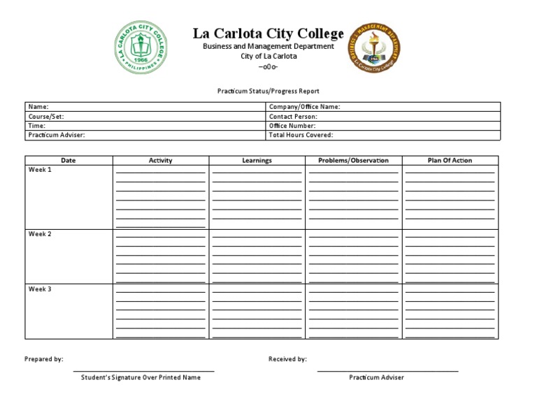 Ojt Weekly Task | PDF