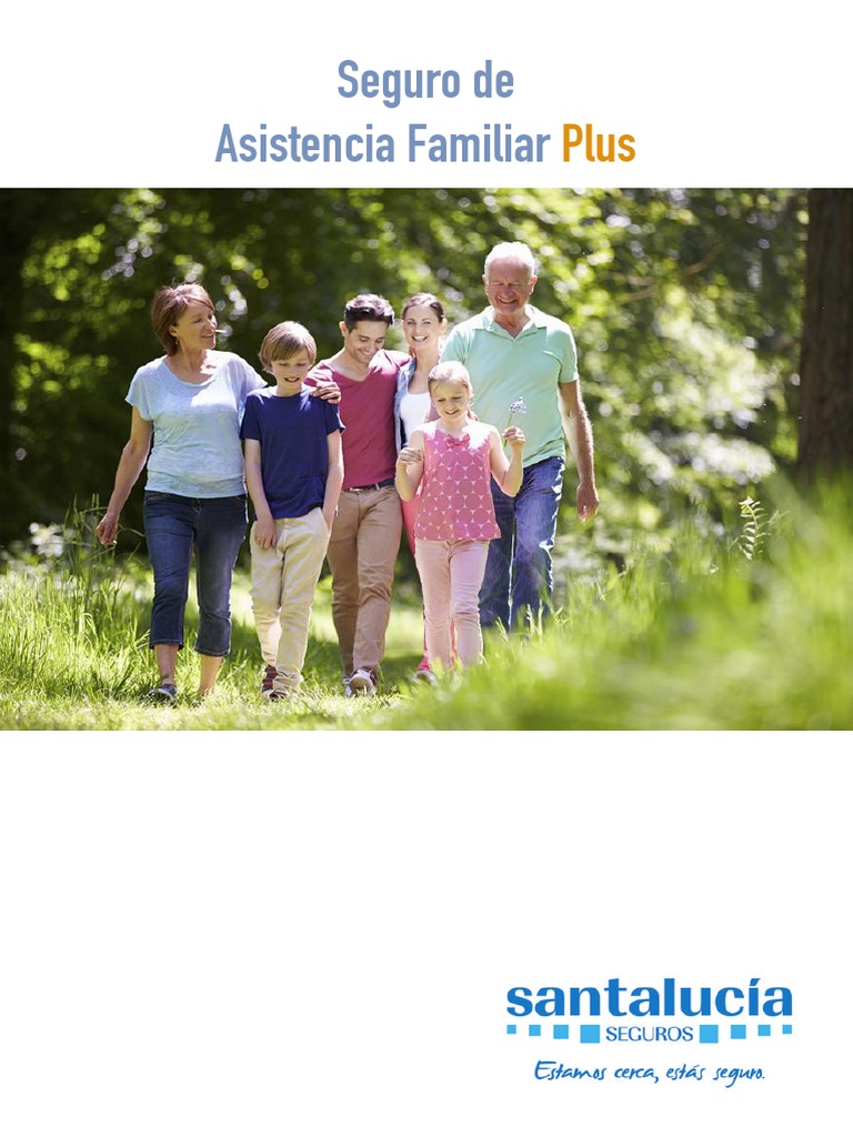 Santalucia Decesos Asistencia Familiar Plus | PDF | Póliza de seguros | Seguro