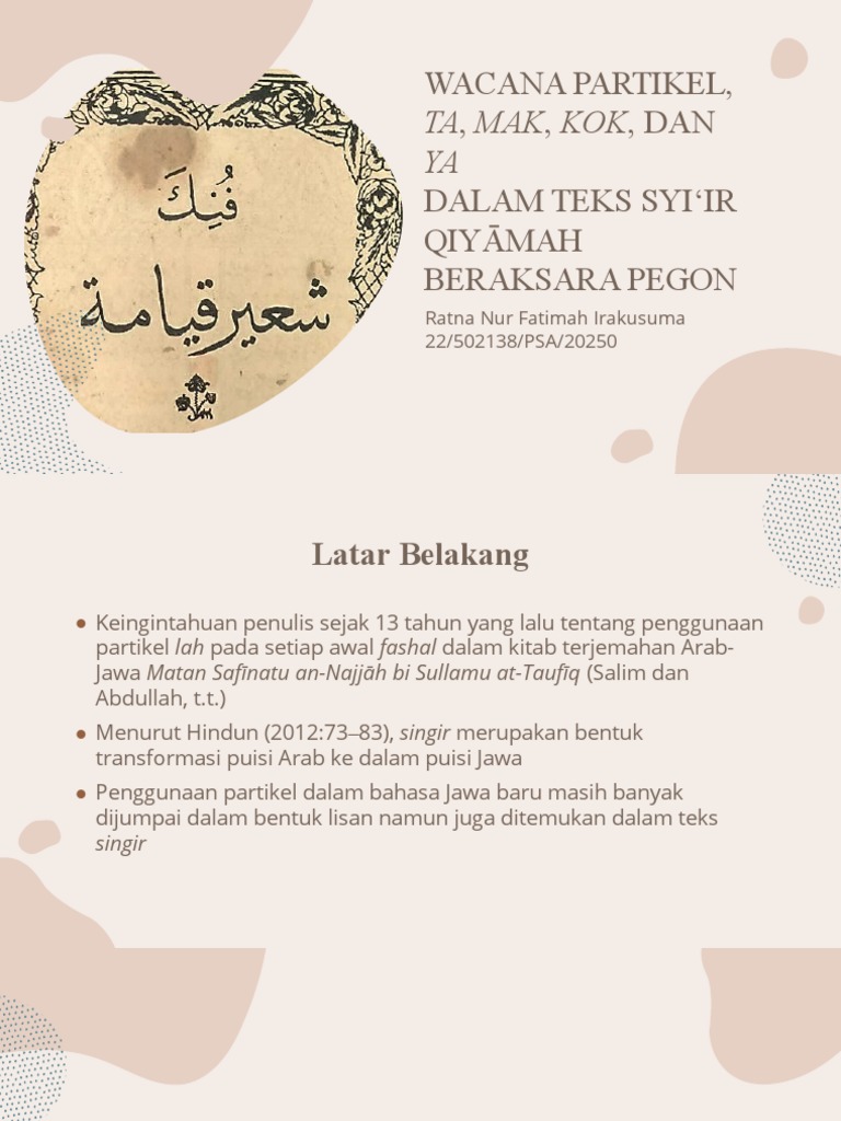 DA - 502138 - Ratna Nur Fatimah | PDF | Seni & Disiplin Bahasa
