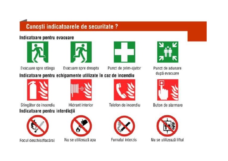 Indicatoare de Securitate | PDF