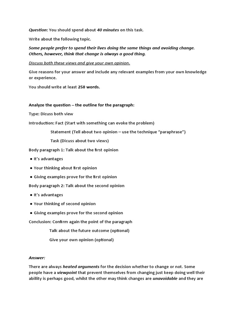 Writing Part 2 | PDF | Bullying | Thought