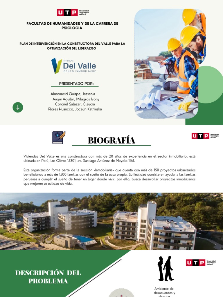 S18 Plan de Intervención en La Constructora Del Valle | PDF | Economias