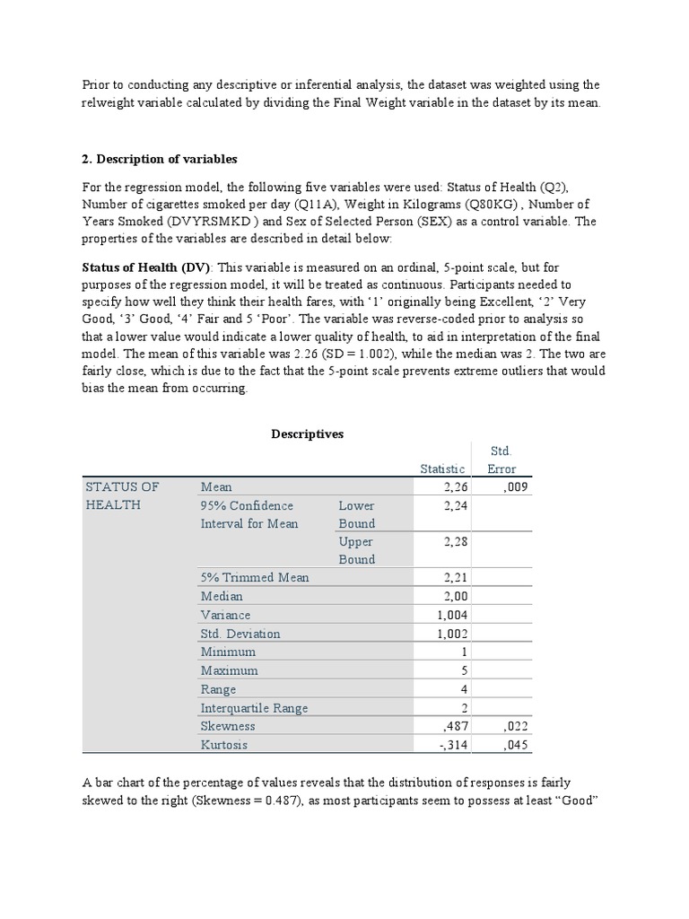 Regression Assignment | PDF | Skewness | Mean