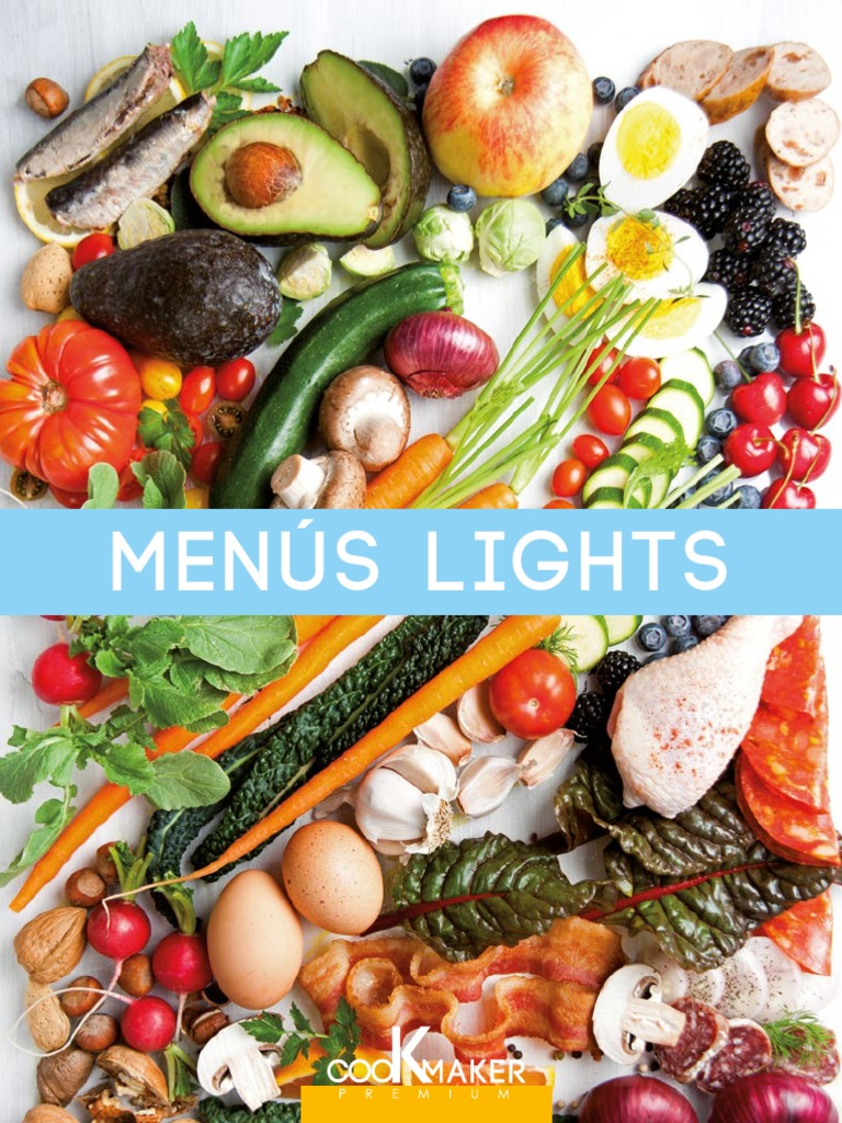 5 Menu Light Cook Maker | PDF | ensalada | Vinagreta