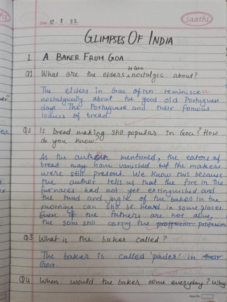 Glimpses of India + Footprints Without Feet + Paper Pattern & Syllabus ...